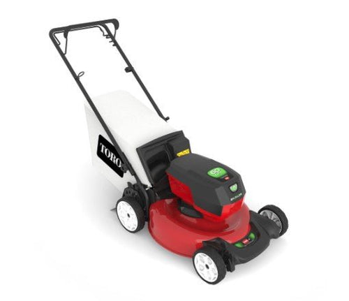 Toro 21" 60V MAX* Electric Battery SMARTSTOW® Self-Propel High Wheel ...