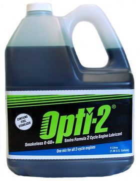 Opti Opti 2 Cycle Oil - 1 Gallon Bottle (Mixes Up To 110 Gallons ...
