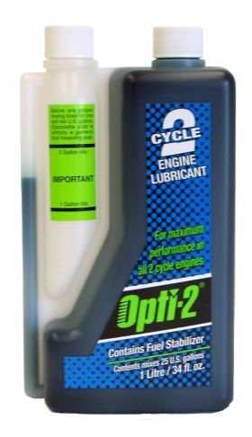 Opti Opti 2 Cycle Oil - 34 Oz Ez Measure Bottle (Mixes 25 Gallons ...